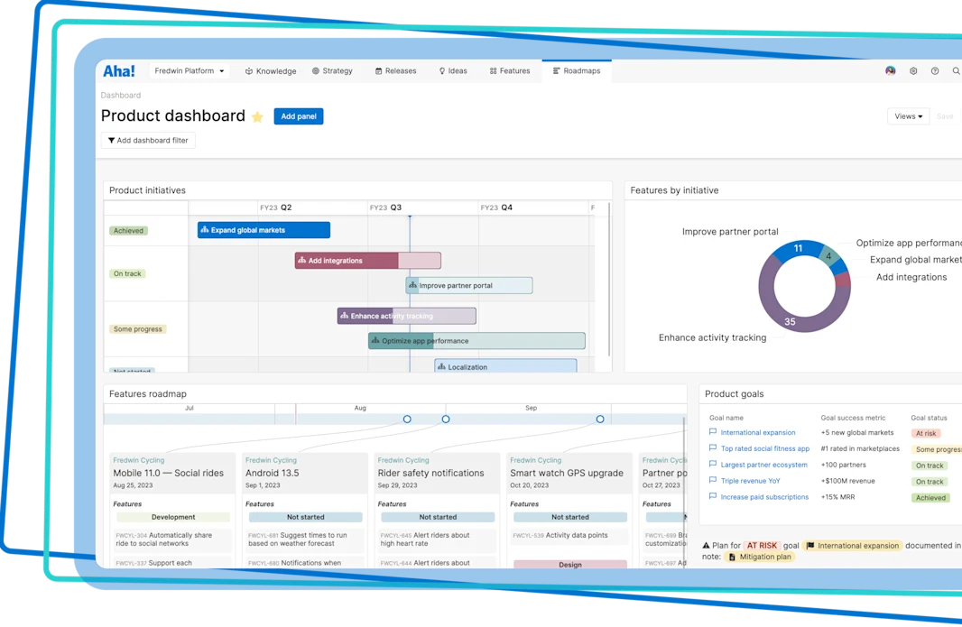 Aha! Roadmaps — Create Visual Roadmaps