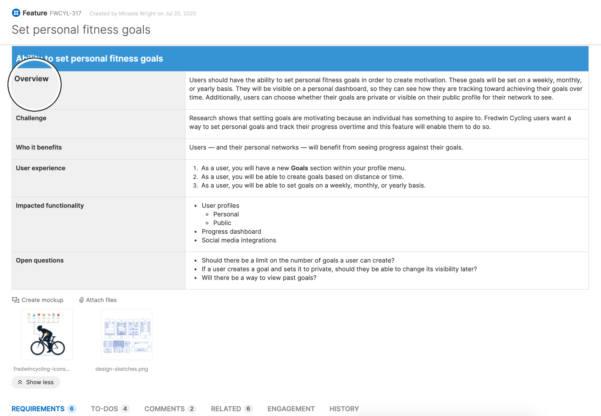 [Free] A good checklist for defining product features | Aha! software