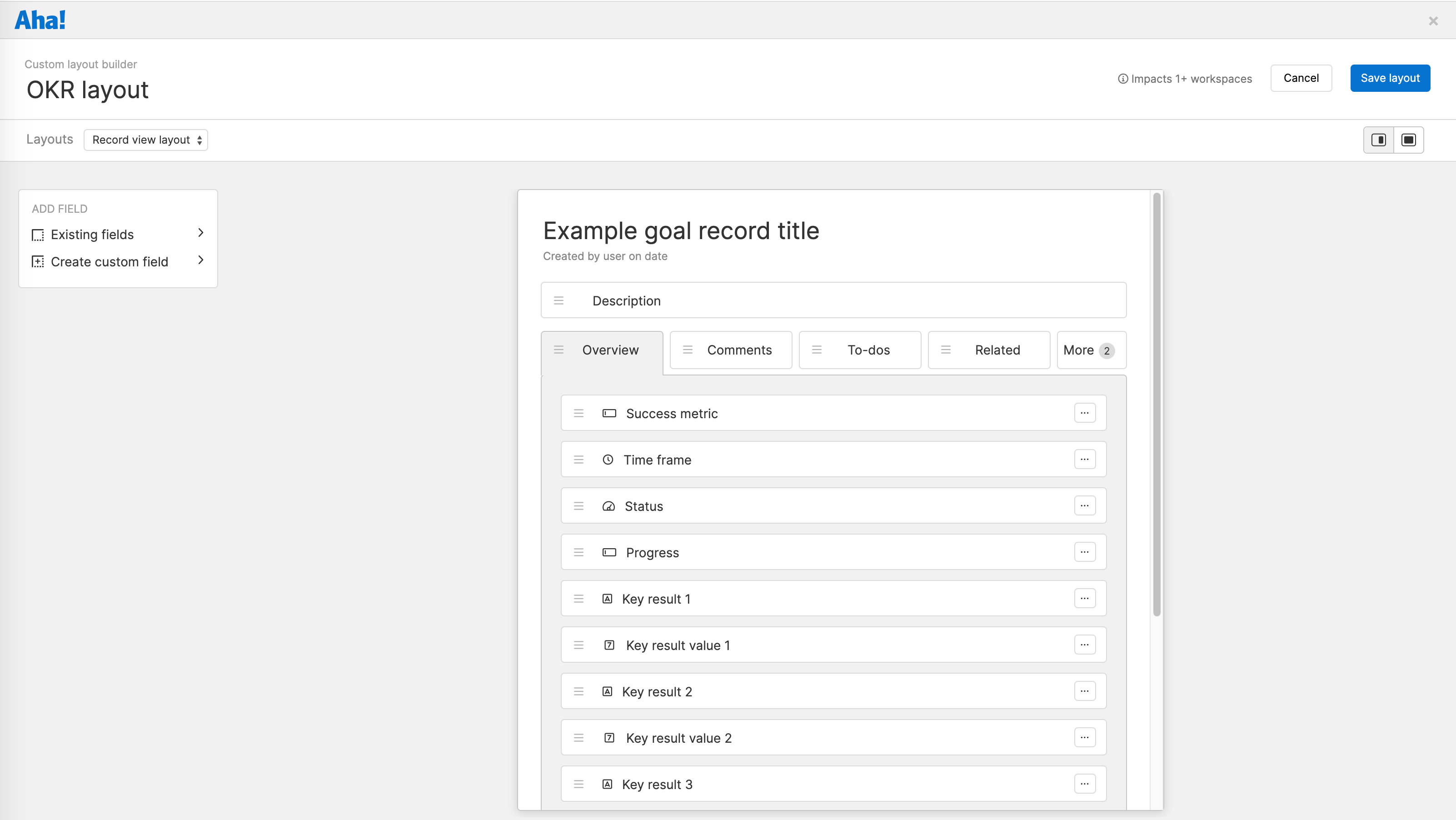 Aha! Roadmaps | Best practices for tracking OKRs | Aha! software