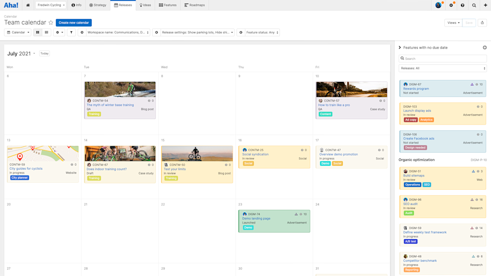 The 7 Report Templates Every Product Manager Needs | Aha! software