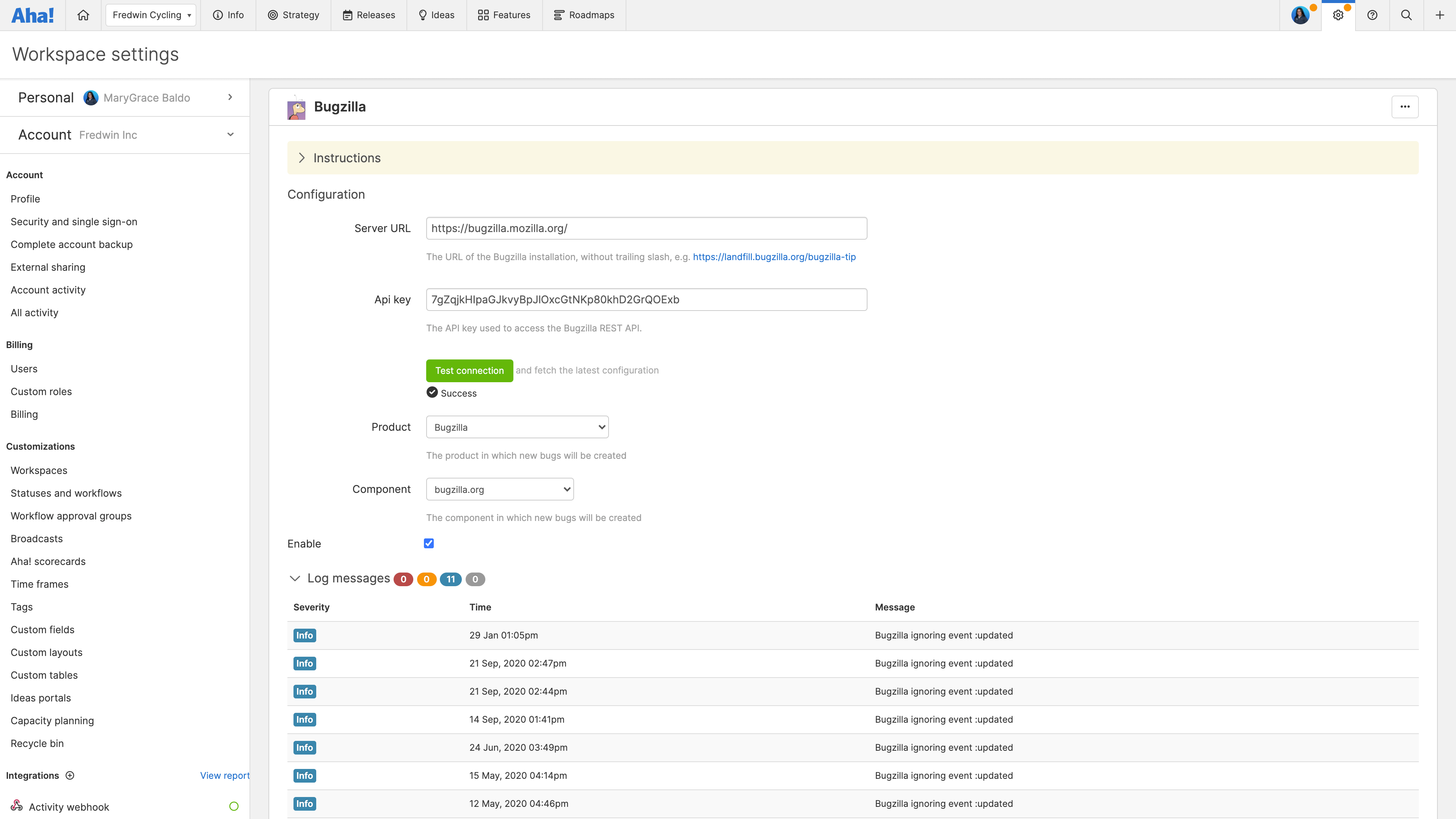 Bugzilla Roadmap Tool Integration | Aha!