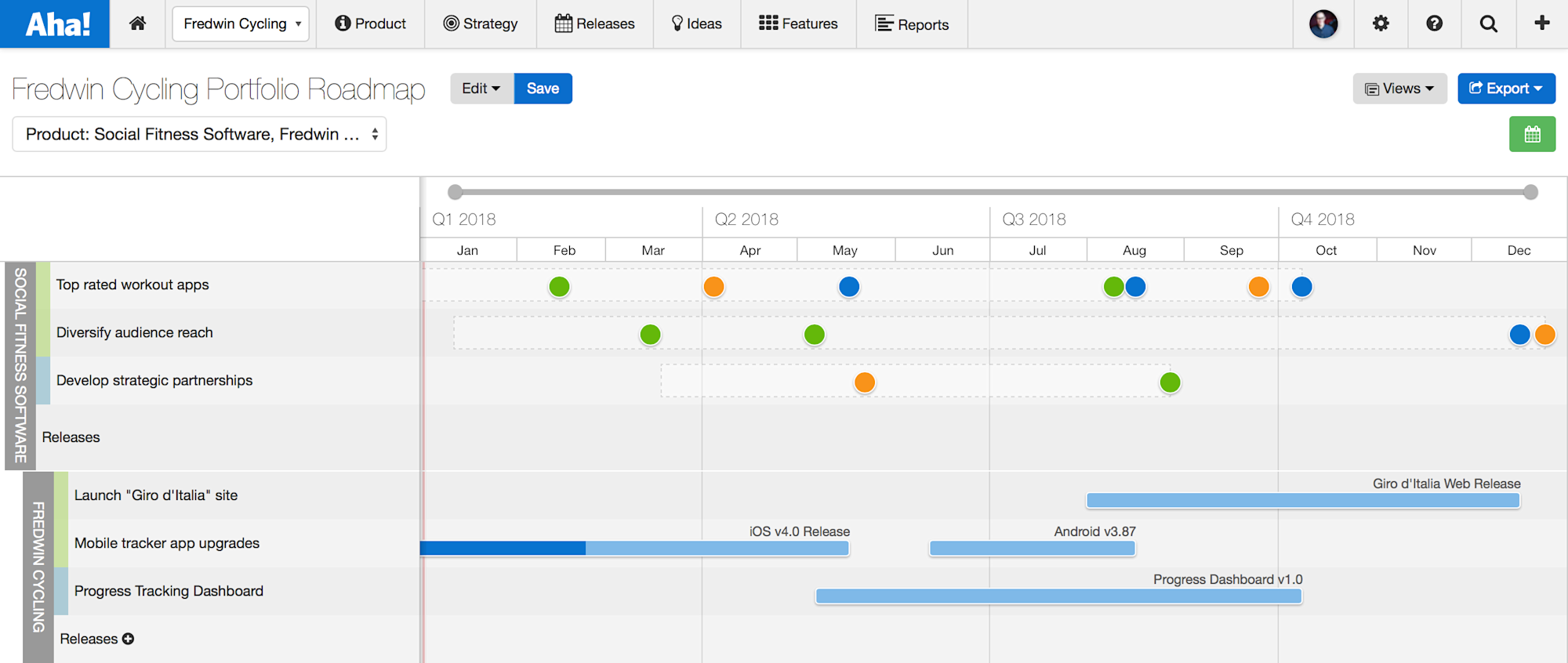 Just Launched! — Visual Roadmap for Portfolio Planning | Aha!
