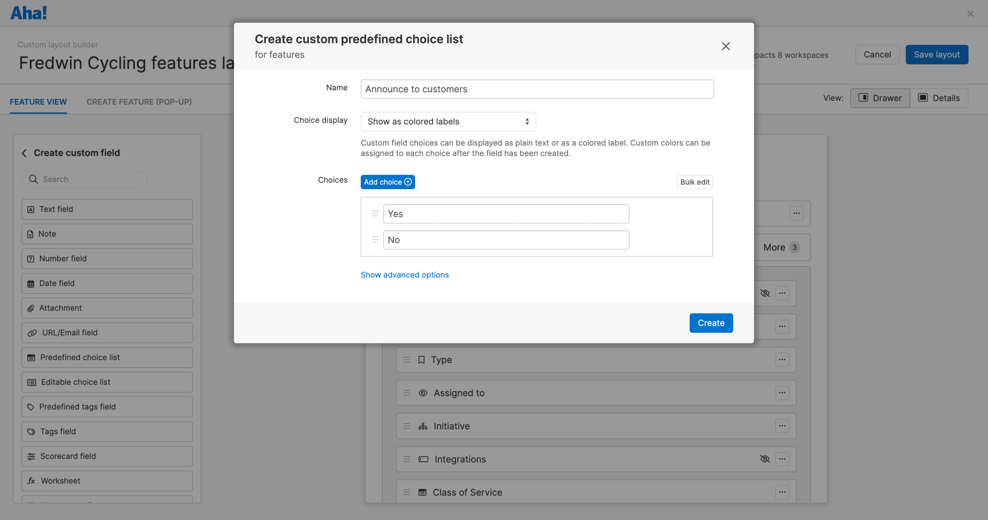 Aha Roadmaps How To Add A Custom Field Aha Software