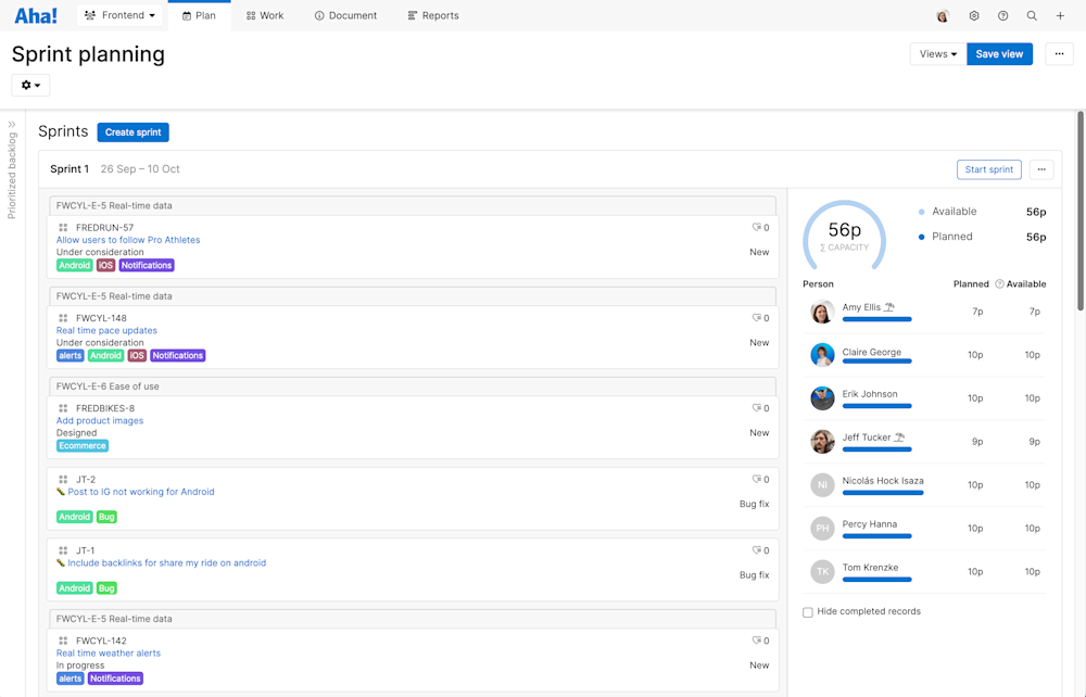 9 Most Popular Aha! Software Features Released in Q3 2022 | Aha! software