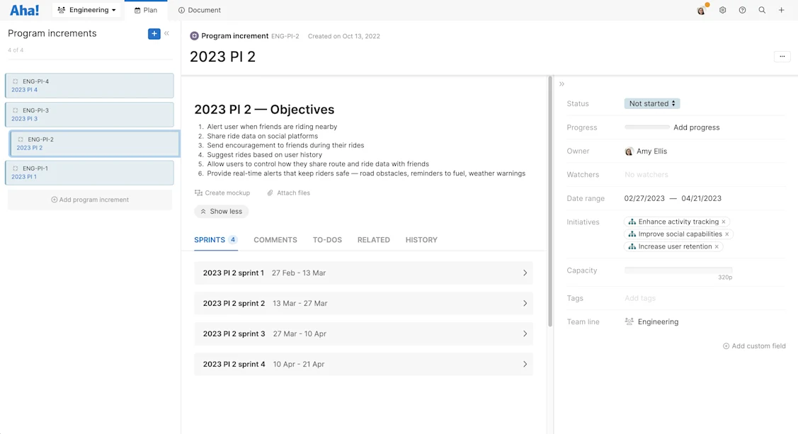 Top 9 New Aha! Software Features Launched in Q4 2022