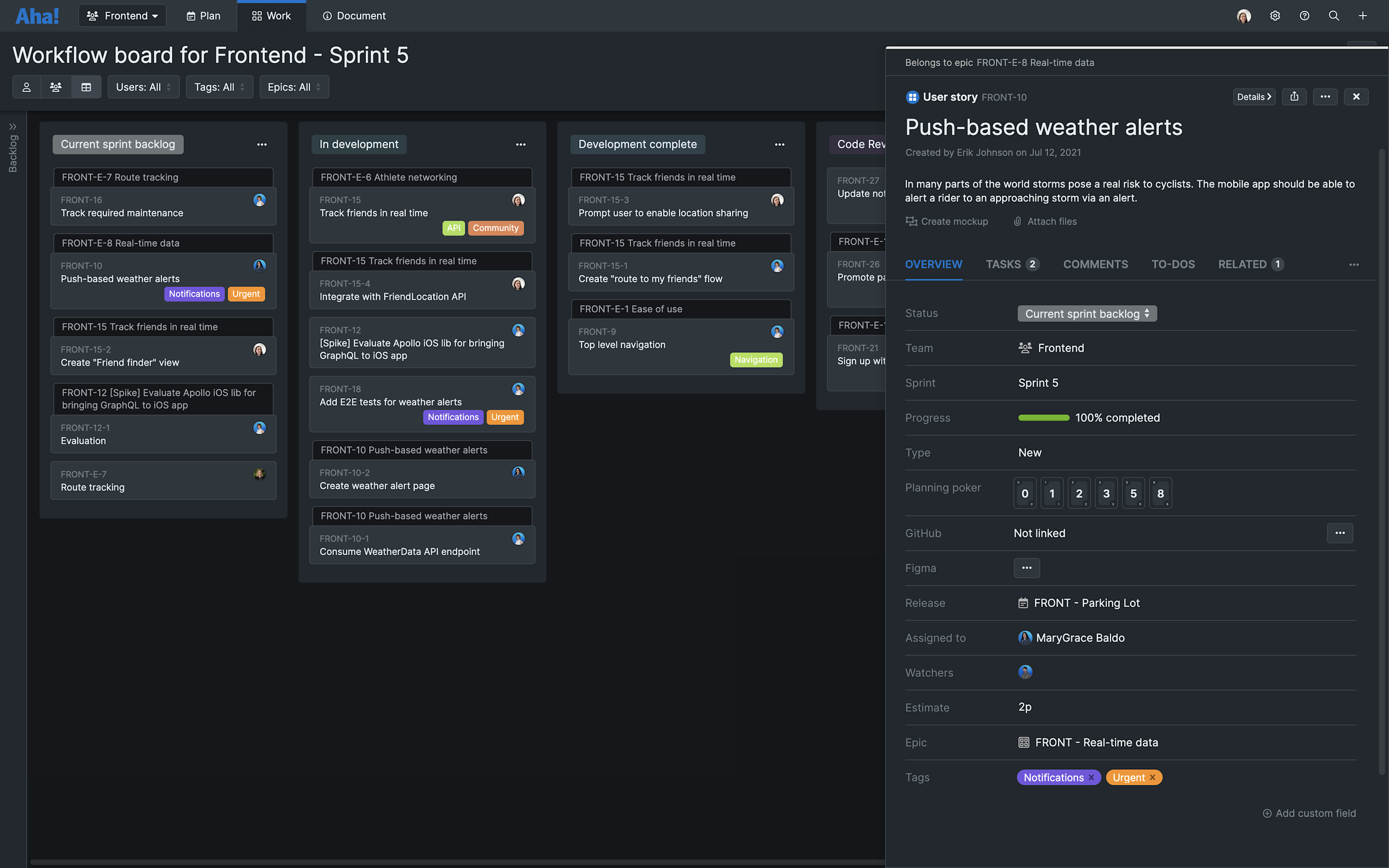 Introducing Dark Mode for Aha! Develop | Aha! software