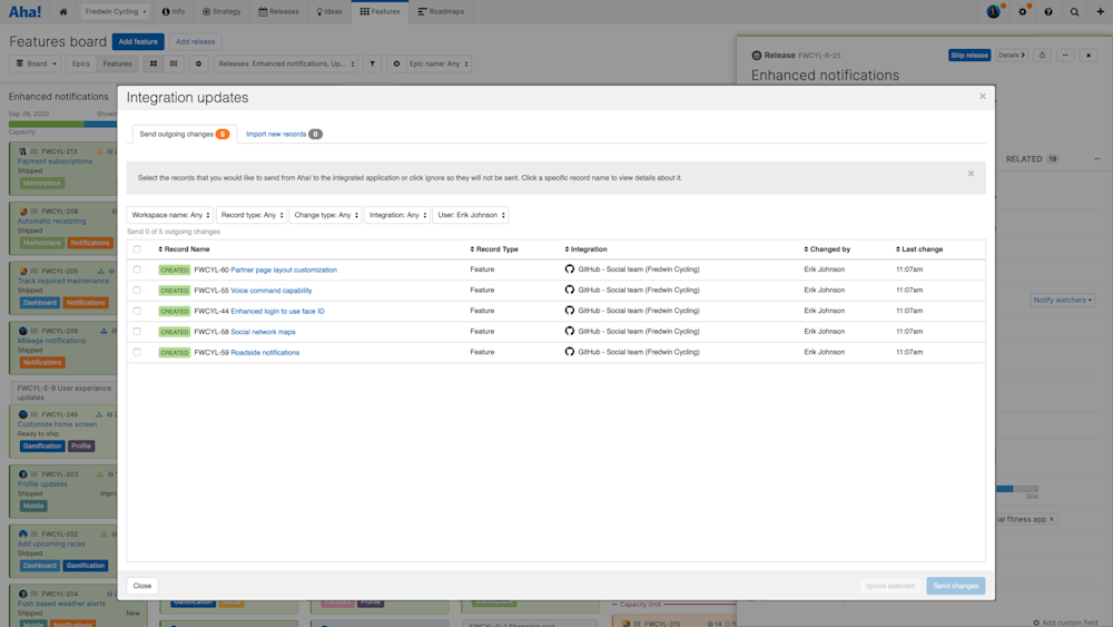 GitHub Roadmap Tool Integration | Aha! Roadmaps + Github | Aha! software