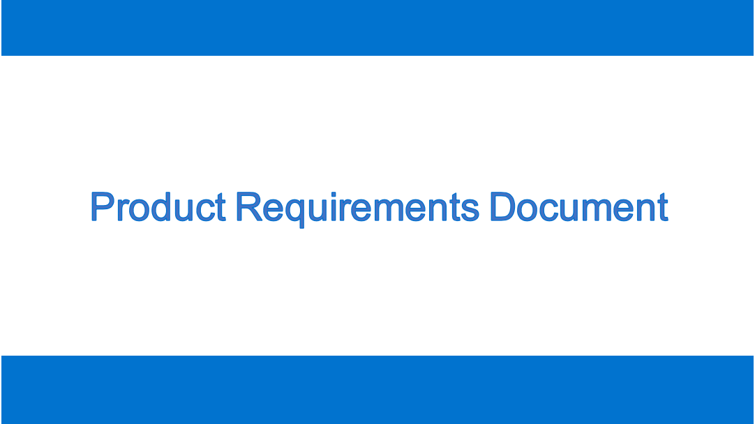 Product Requirements Document (PRD) | Free Template and Helpful Tips ...