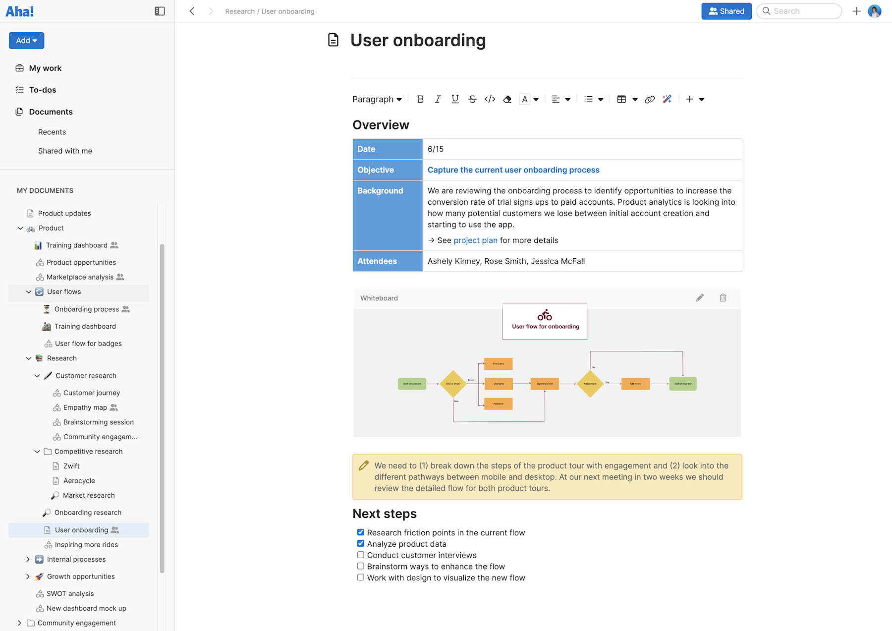 Aha! Suite — Everything You Need to Build Lovable Software | Aha! software
