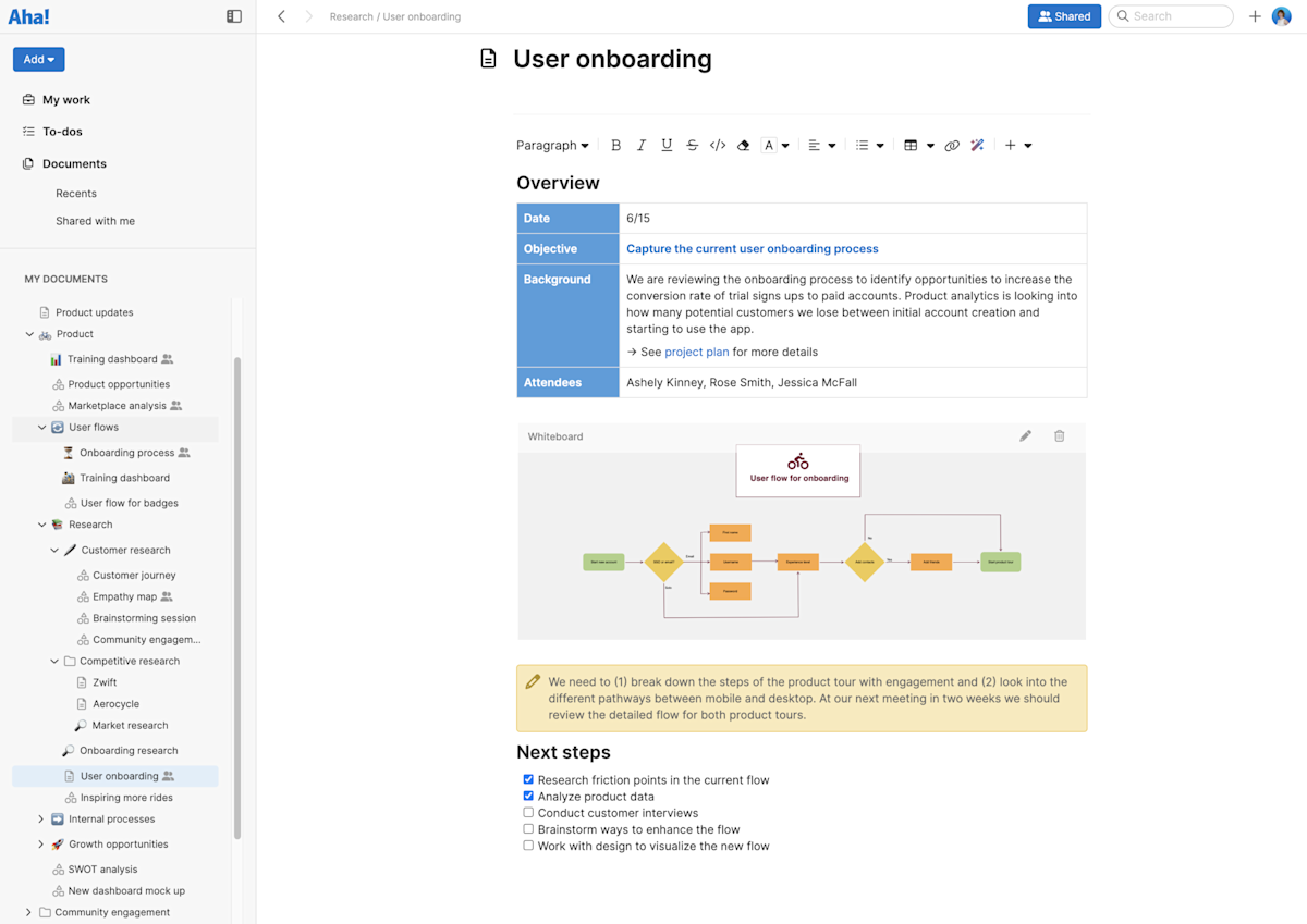 Aha! Suite — Everything You Need to Build Lovable Software | Aha! software