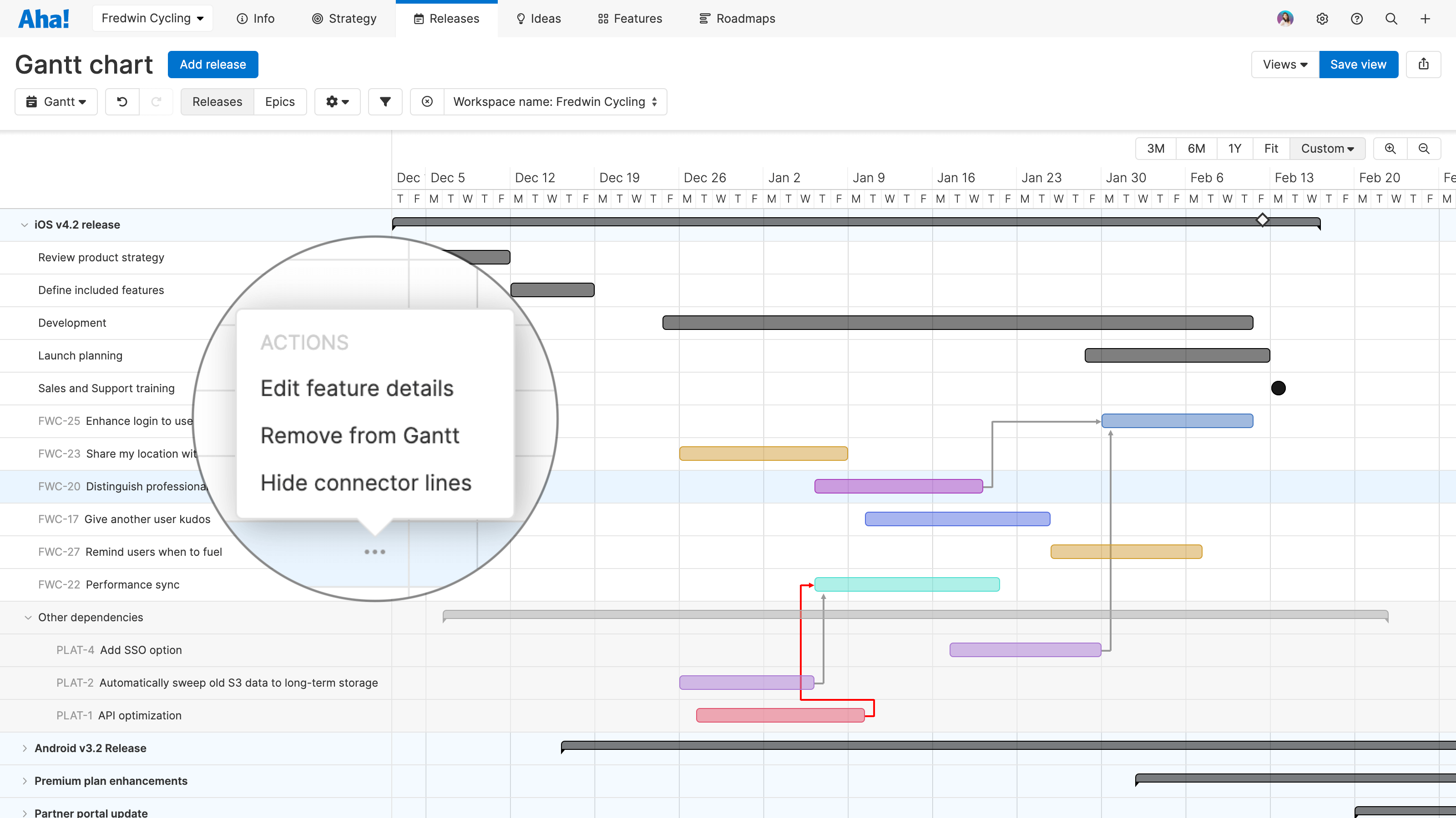 A Better Way To Visualize Cross-Team Dependencies on Roadmaps | Aha ...