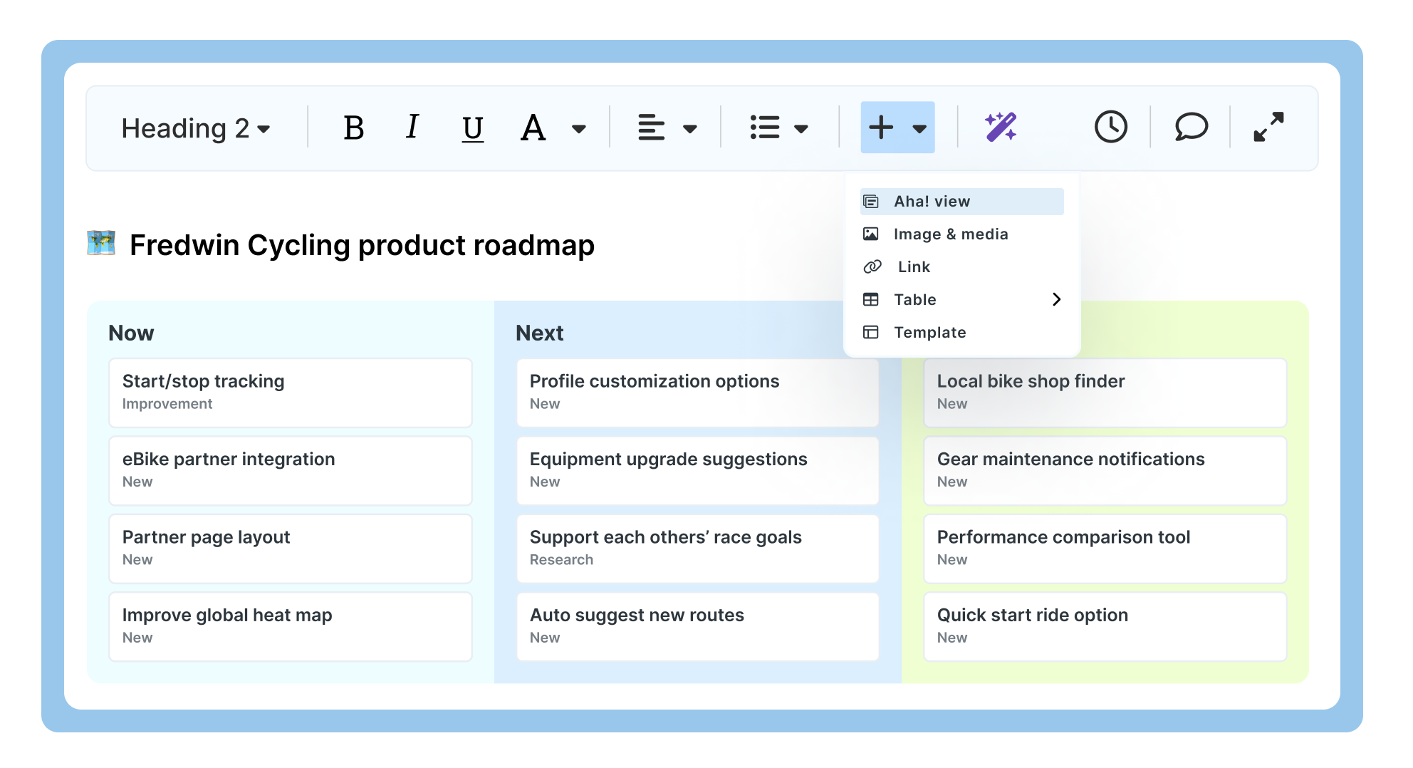 Aha! Knowledge — The Product Information Hub