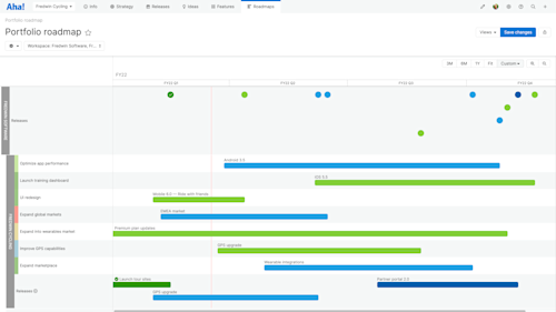 Product Portfolio Roadmap — Examples & Best Practices | Aha! software