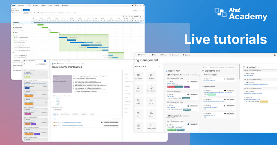 Aha! Tutorial Highlights: Keep Product Managers and Developers in Sync ...