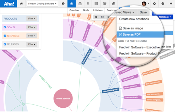Just Launched! — A New Way To Share Your Visual Roadmaps | Aha! software