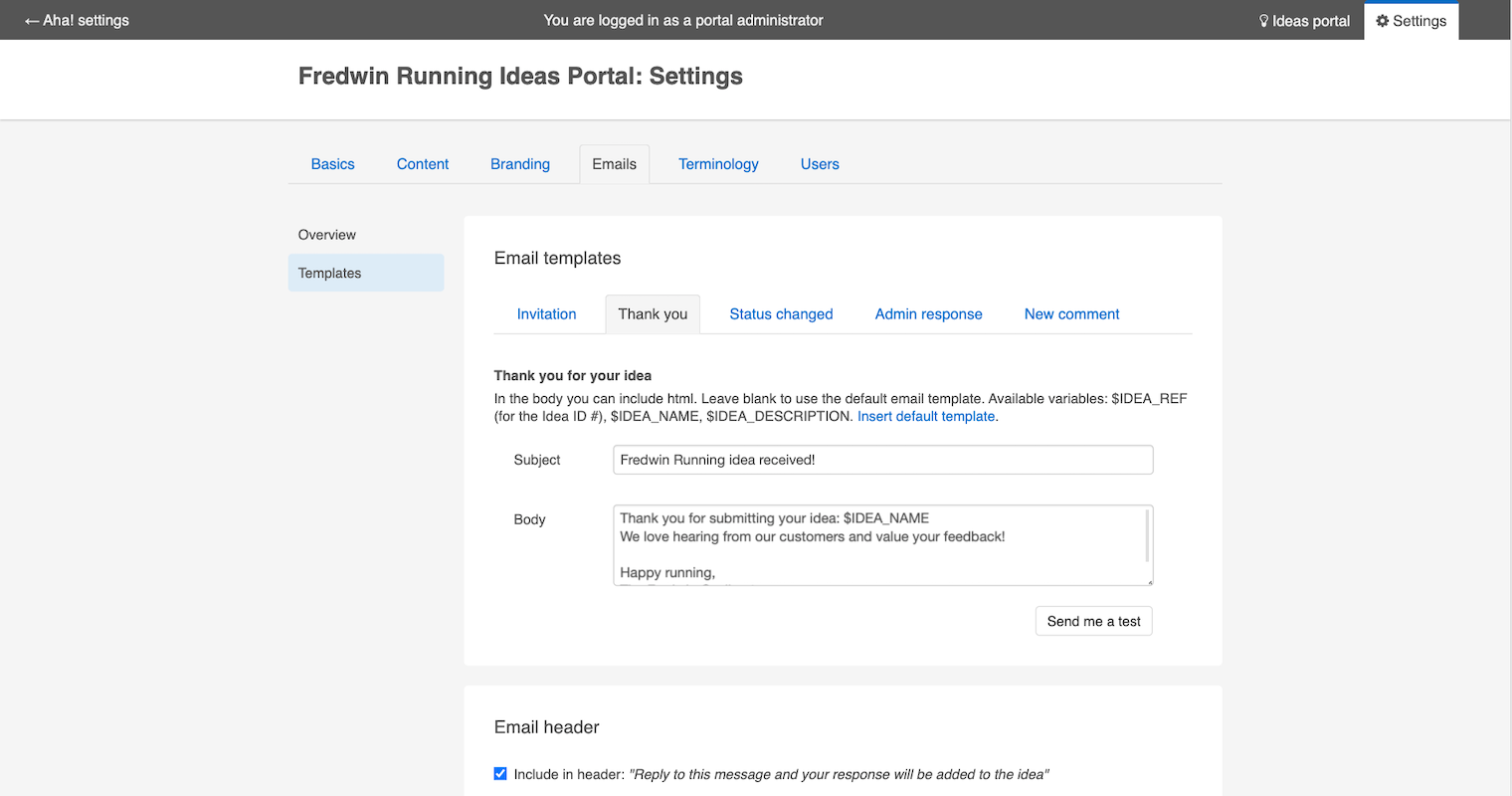 Just Launched! — Quickly Customize and Brand Your Ideas Portal | Aha!