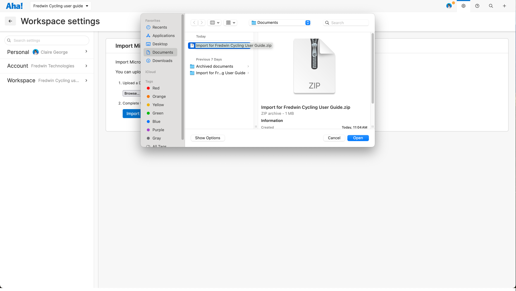 Microsoft Word Integration