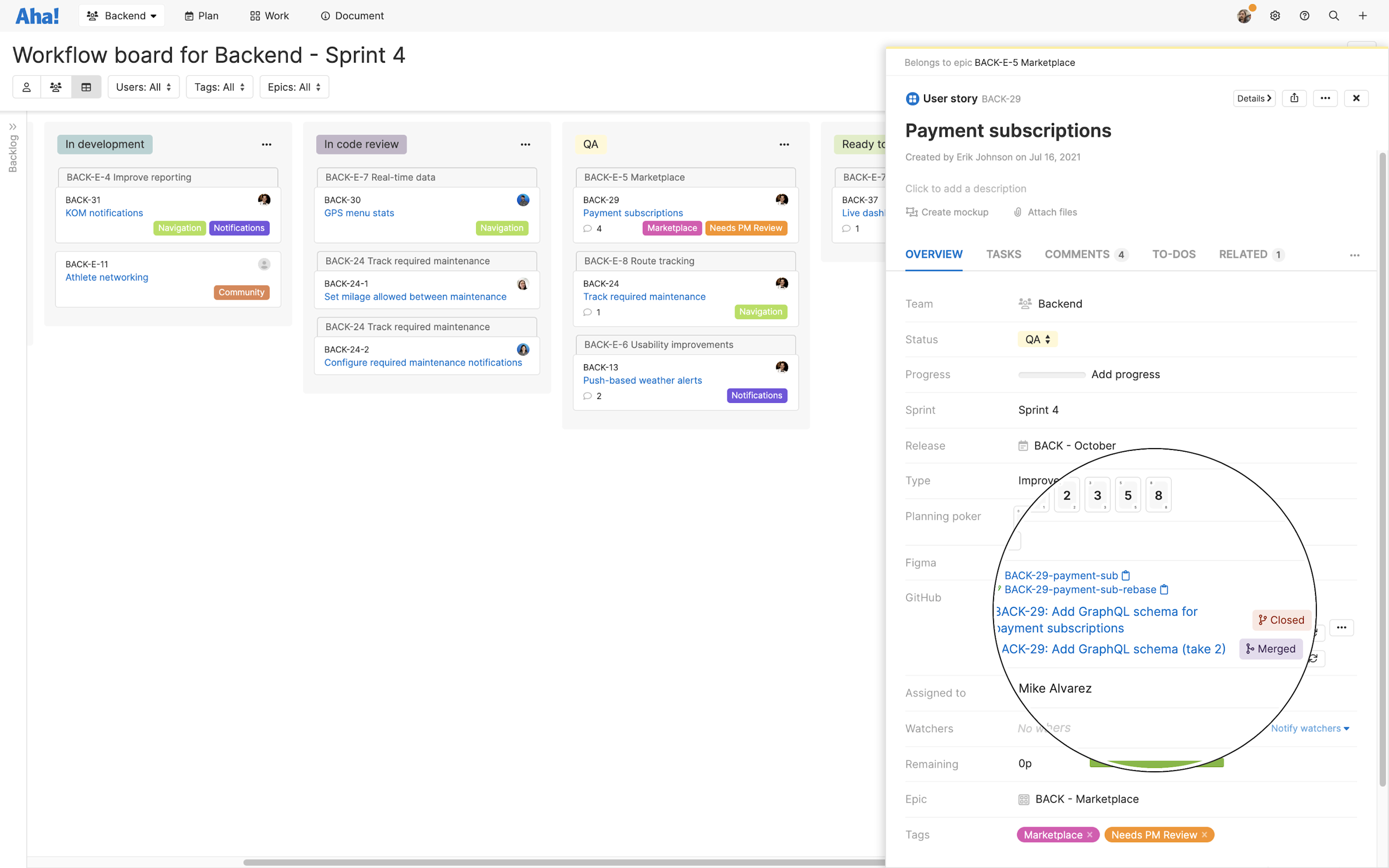 Introducing the GitHub Extension for Aha! Develop | Aha! software