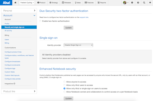 Just Launched! — Share Product Roadmaps in Aha! Notebooks via Single ...