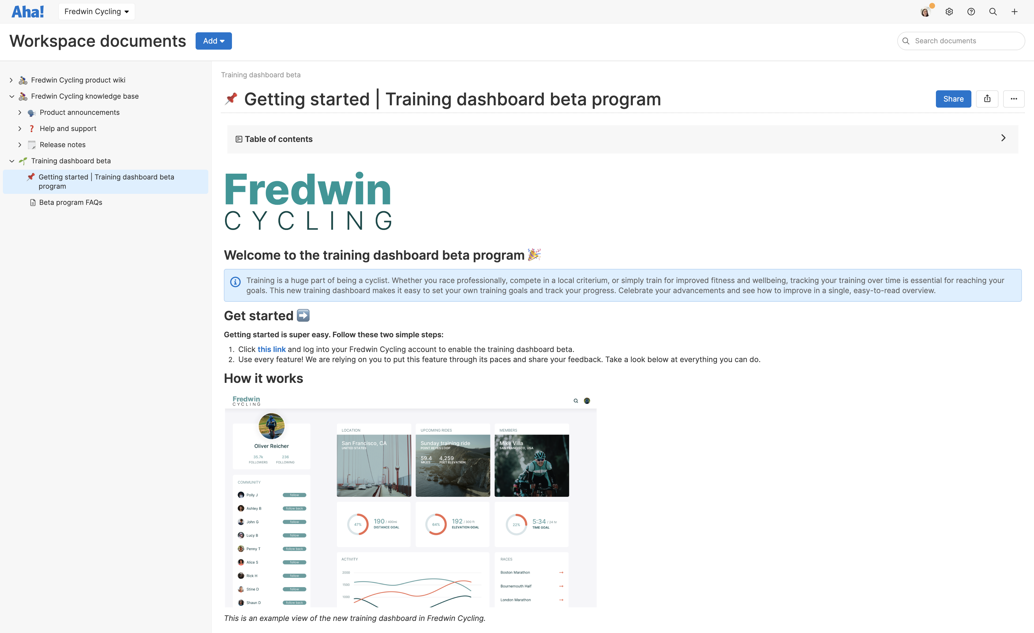 Aha! Knowledge — Create Unlimited Product Knowledge Bases | Aha! software