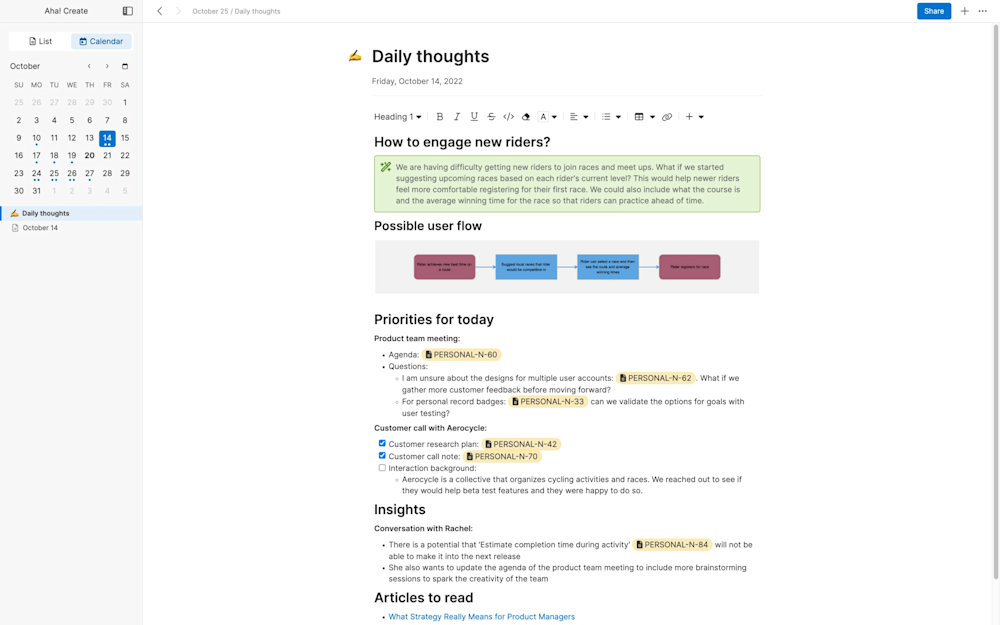 5 New Templates in Aha! Create for Product Managers | Aha! software