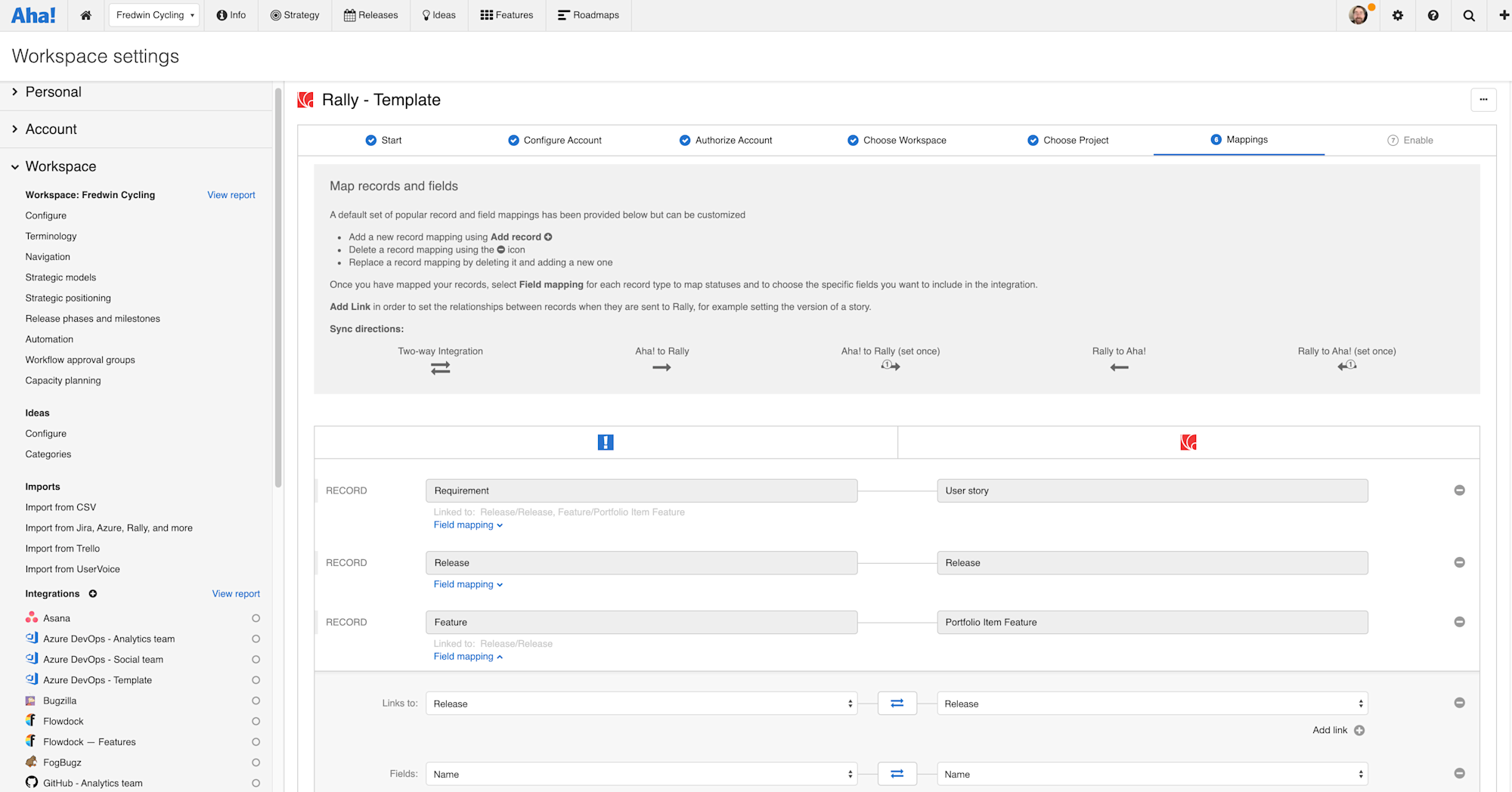 Rally Roadmap Tool Integration | Aha!