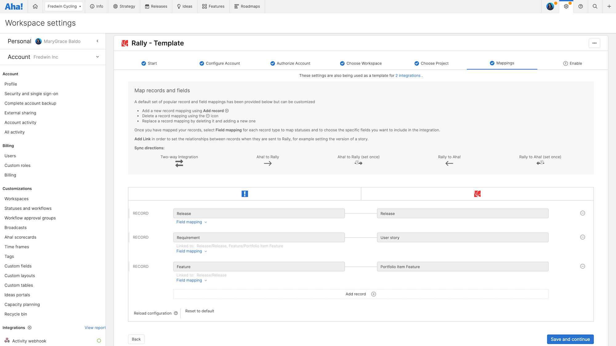 Rally Roadmap Tool Integration | Aha! software