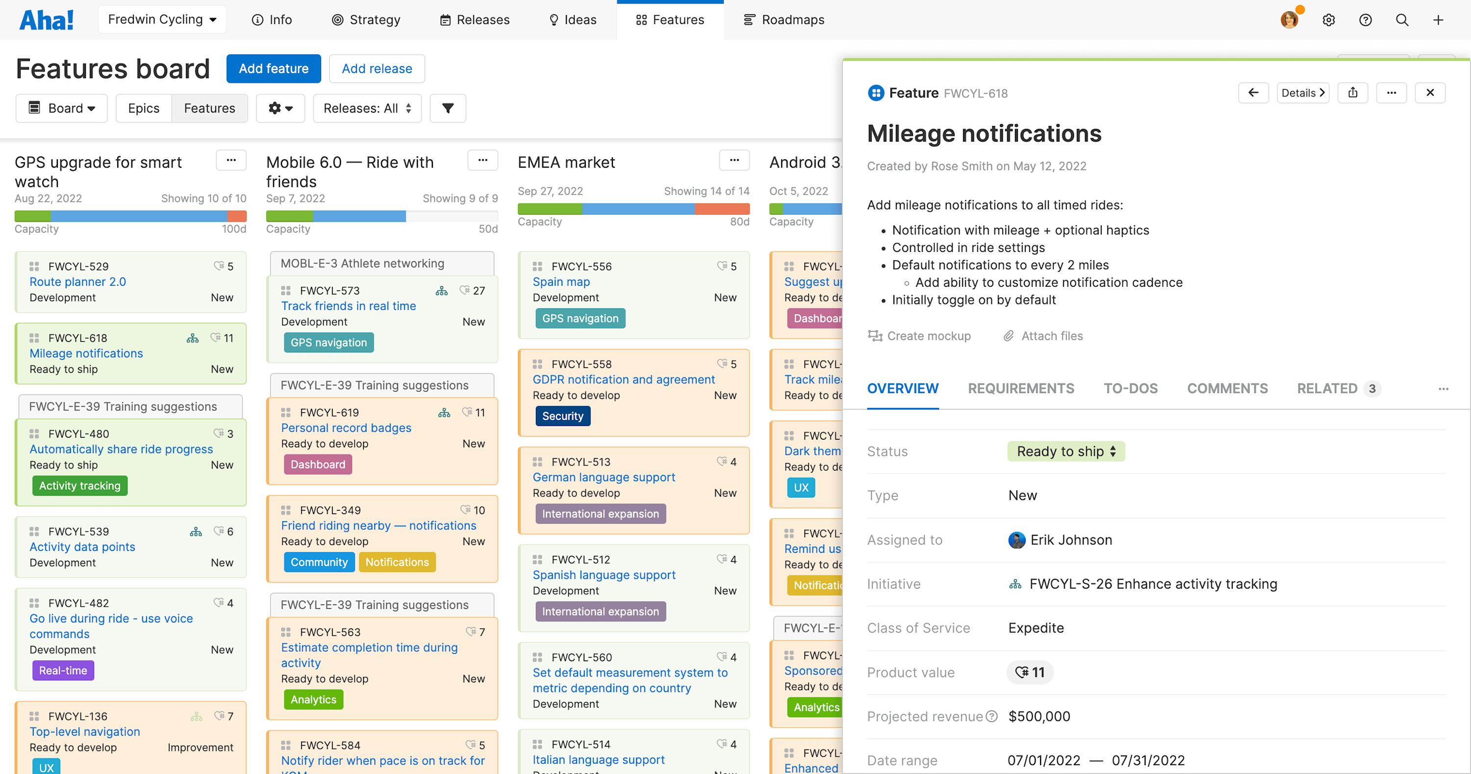 Aha! Roadmaps | How to add a custom field | Aha! software