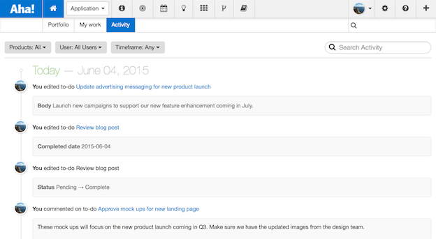 The Top 8 Aha! Features Launched in Q2 | Aha! software