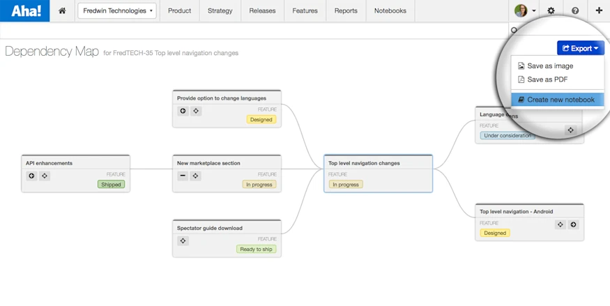 Just Launched! — A Visual, Interactive Feature Dependency Map