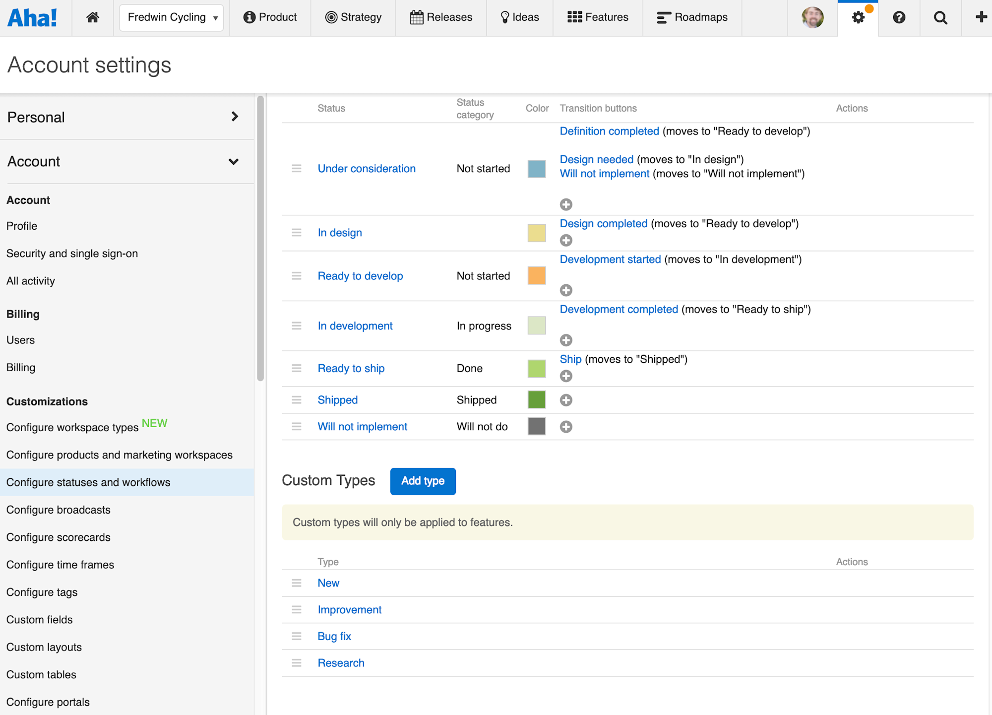Trello Roadmap Tool Integration Aha