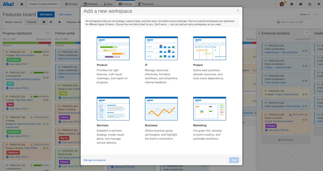 Just Launched! — New Workspaces for IT, Project Management, Services ...