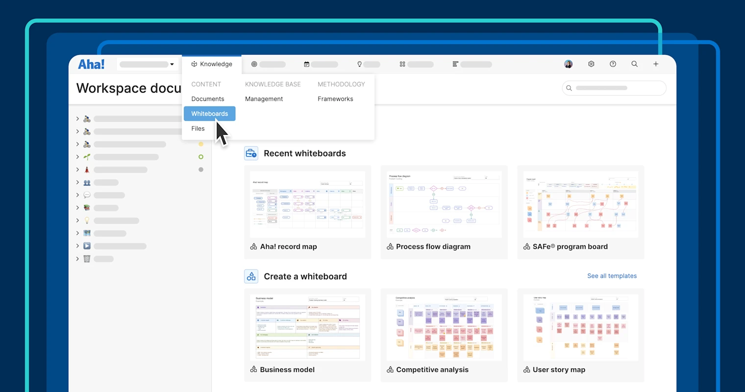 Introducing a new overview page for all of your whiteboards