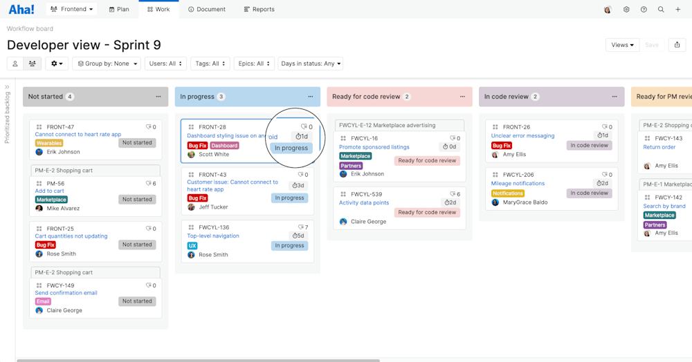 9 Most Popular Aha! Software Features Released in Q3 2022 | Aha! software
