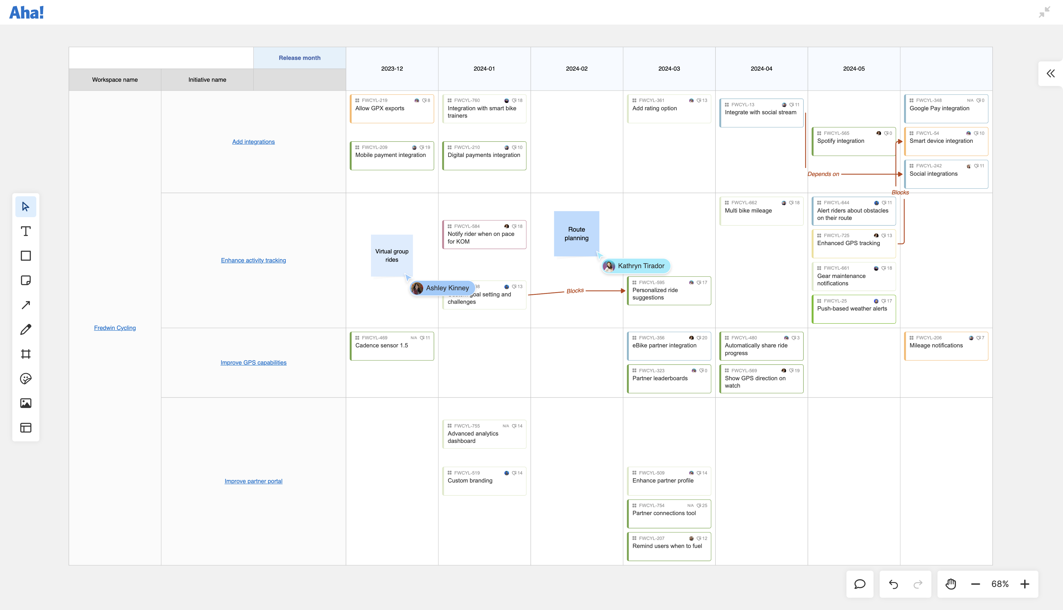 Aha! Roadmaps Integration — Convert Whiteboard Concepts