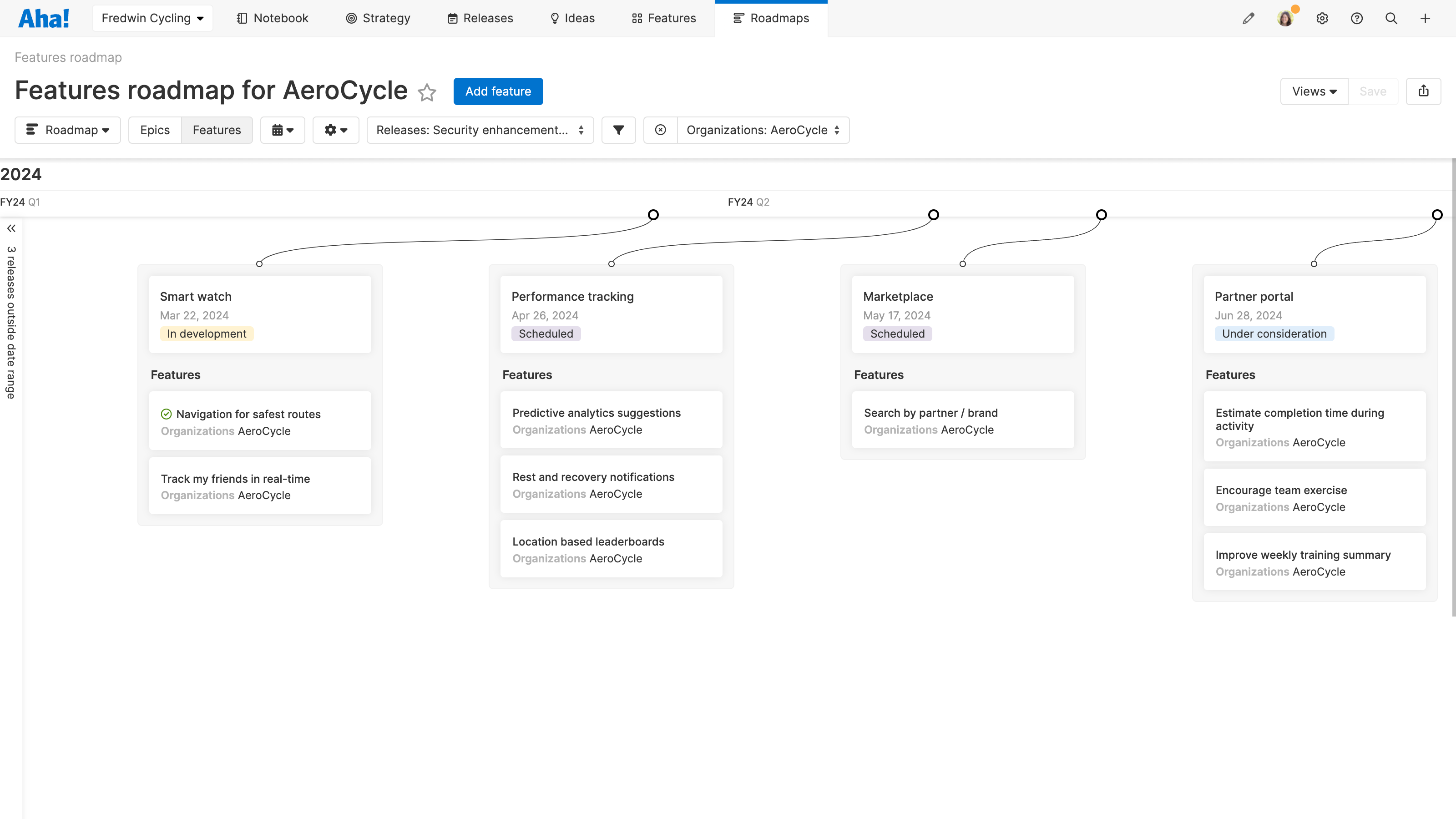 Aha! Ideas — Integrate with Aha! Roadmaps | Aha! software