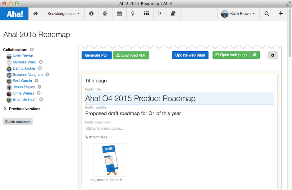 Securely Share Your Visual Product Roadmap