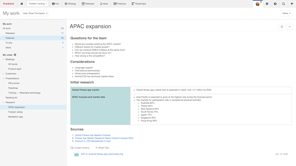 Just Launched! — Refine Your Ideas With Personal Notes in Aha! | Aha ...
