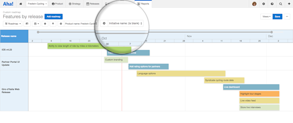 Just Launched! — Advanced Reporting Filter for Your Product Roadmap ...