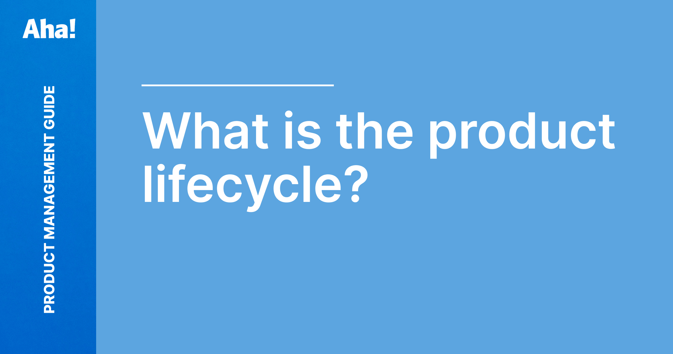 What Is the Product Lifecycle? Essential Guide for PMs | Aha! software