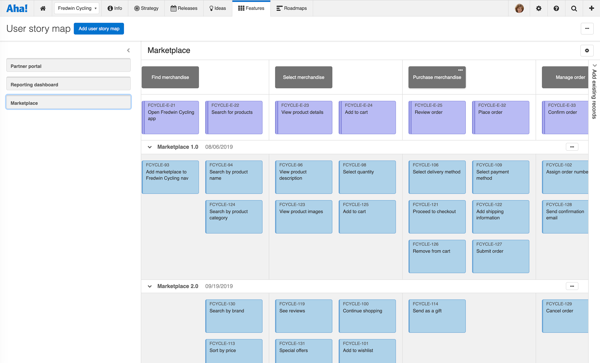 Just Launched! — New User Story Mapping Tool in Aha! | Aha! software