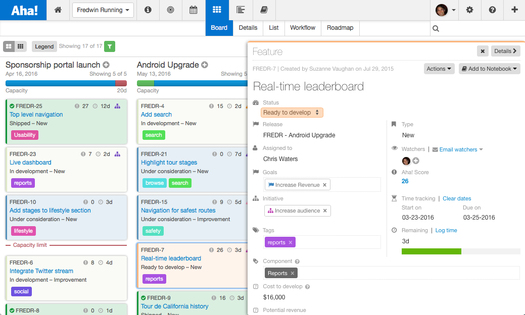 Just Launched! — How We Redesigned the Aha! User Interface | Aha!