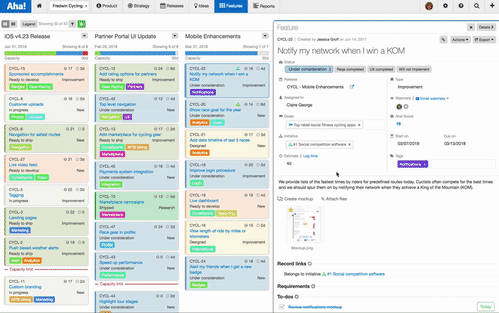 January 12, 2018 release notes | Aha!