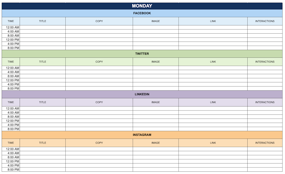 7 Marketing Calendar Templates [Free Downloads] | Aha! software