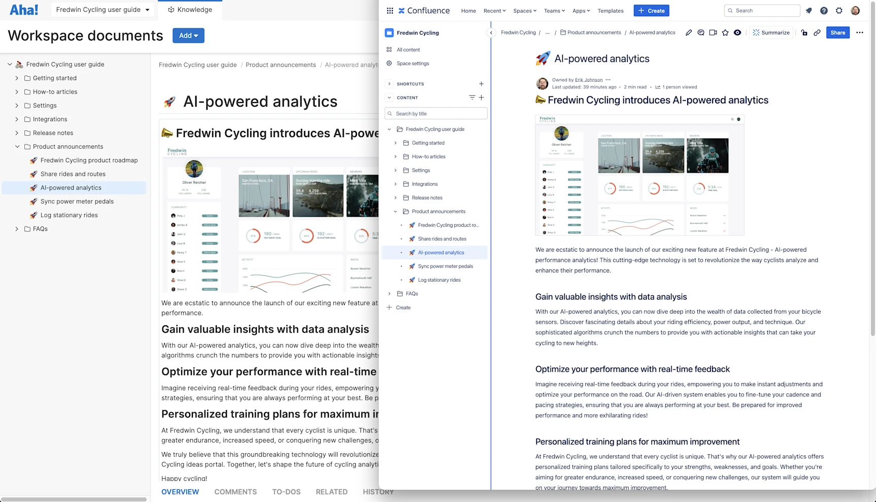 Confluence Integration