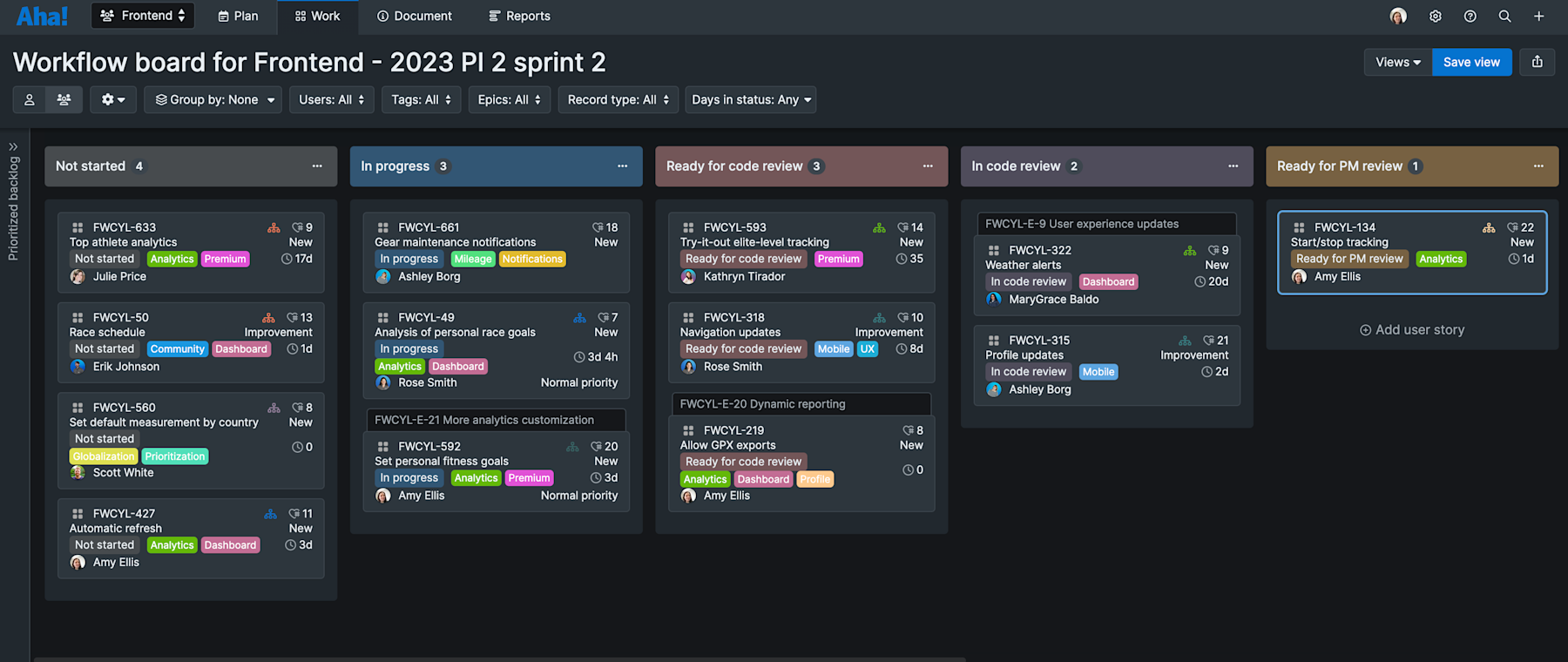 Aha! Develop Tour - Streamlined UI | Aha! software