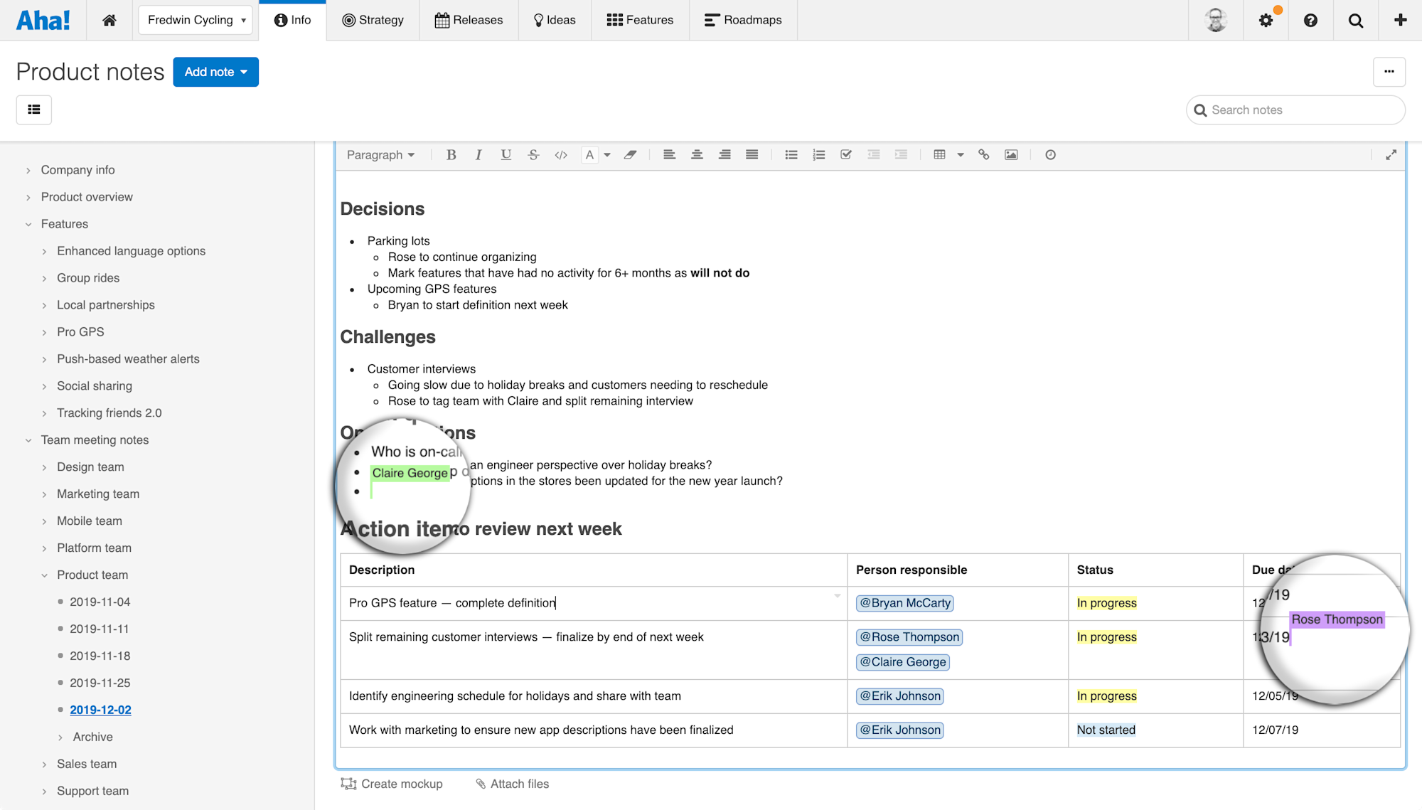Just Launched! — 6 Note Templates for Better Team Collaboration | Aha ...