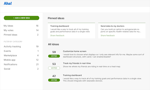 Aha! Ideas — Comprehensive Idea Management Software | Aha! software