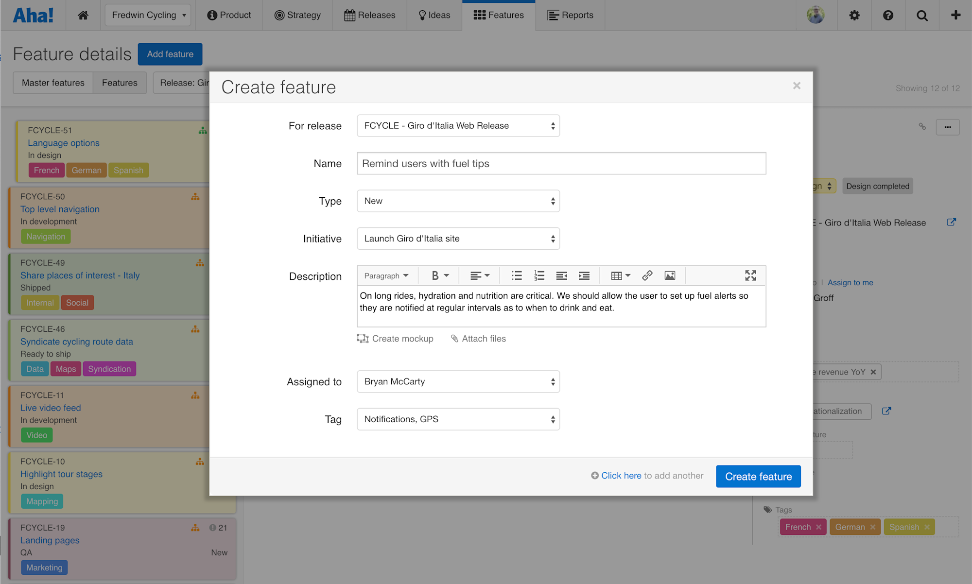 Just Launched — Customize The Modals Your Team Uses To Add Ideas Features And Releases Aha