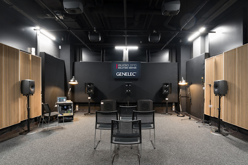 Showroom von Audio Pro in Heilbronn - Genelec Deutsch